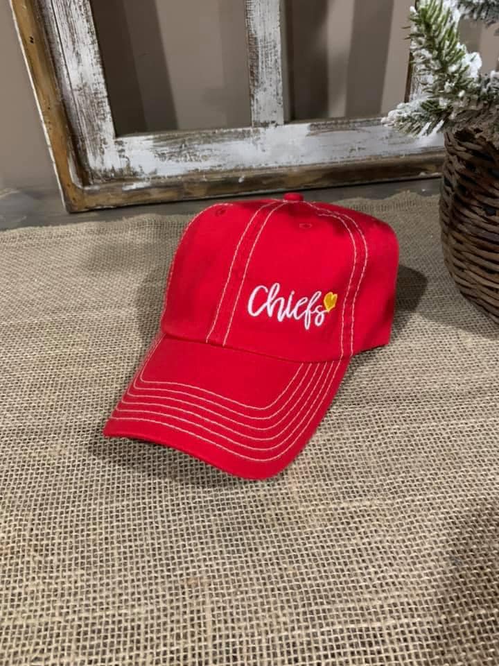 Chiefs Cursive Hat – Houk Designs